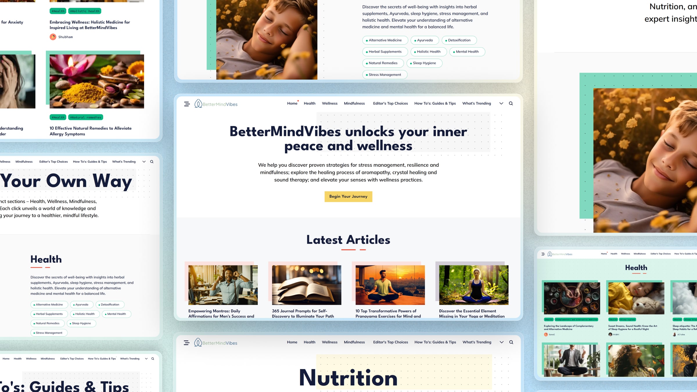 Better Mind Vibes - Your Go-To Wellness Blog Platform | Craftnotion